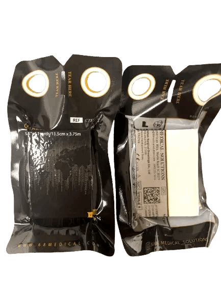 6:8 Medical Solutions Compact Z-Fold Gauze with Patented Surgrip™ Pack ...