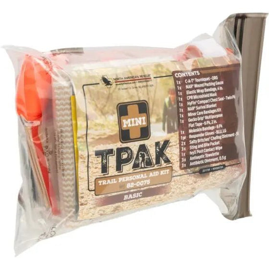 Mini Trail Personal Aid Kit (Mini T-PAK) - LOKSAK– MED-TAC ...
