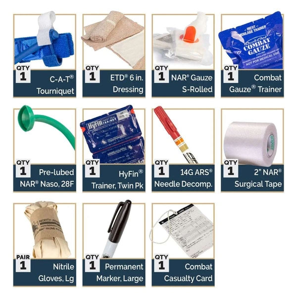 TCCC Skills Set - All Combatant Resupply Kit– MED-TAC International Corp.