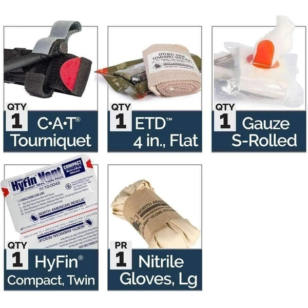 M-FAK Mini First Aid Kit for Law Enforcement– MED-TAC International Corp.