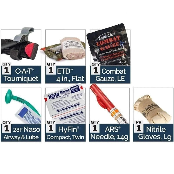 M-FAK Mini First Aid Kit for Law Enforcement– MED-TAC International Corp.