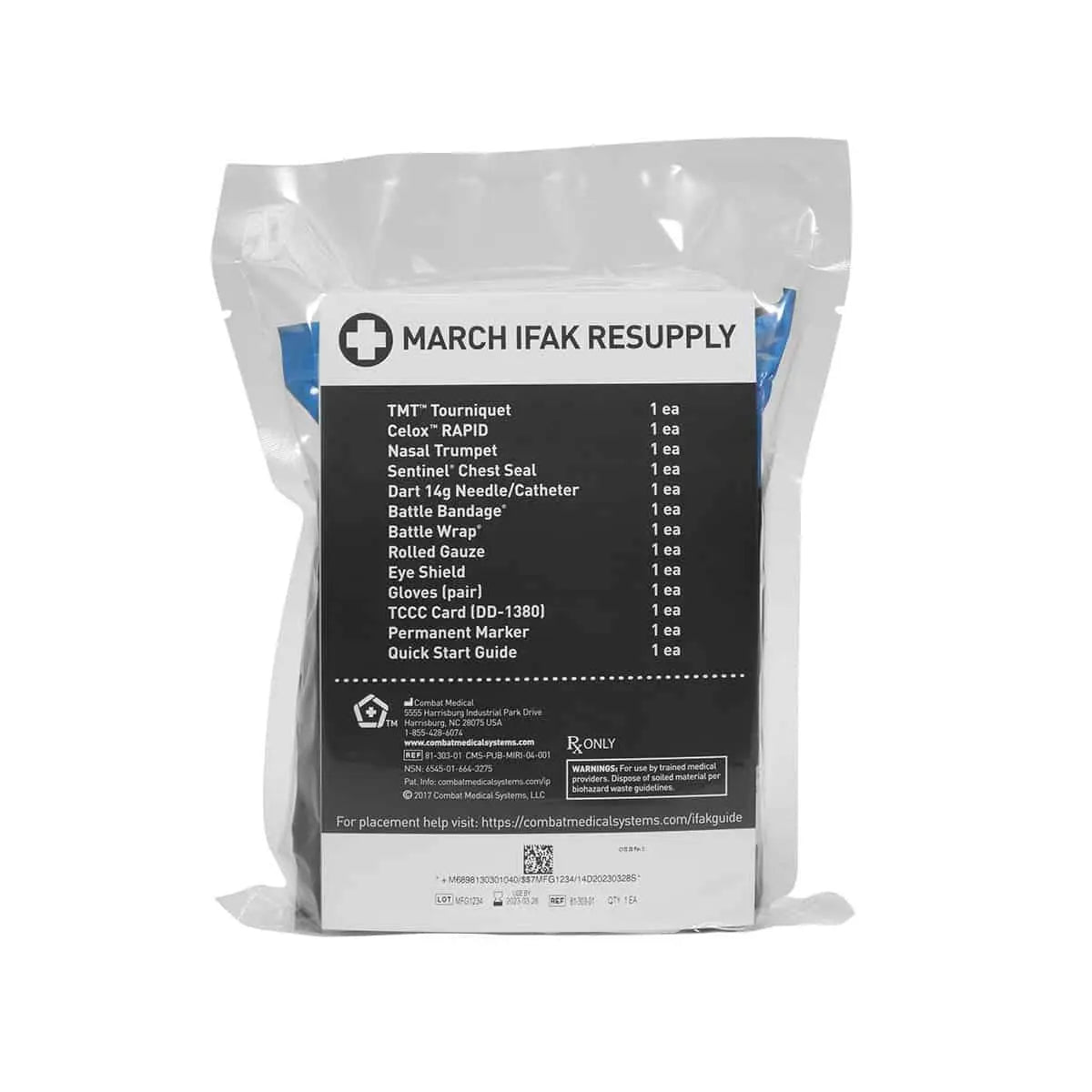 Safeguard MARCH IFAK Resupply Set– MED-TAC International Corp.